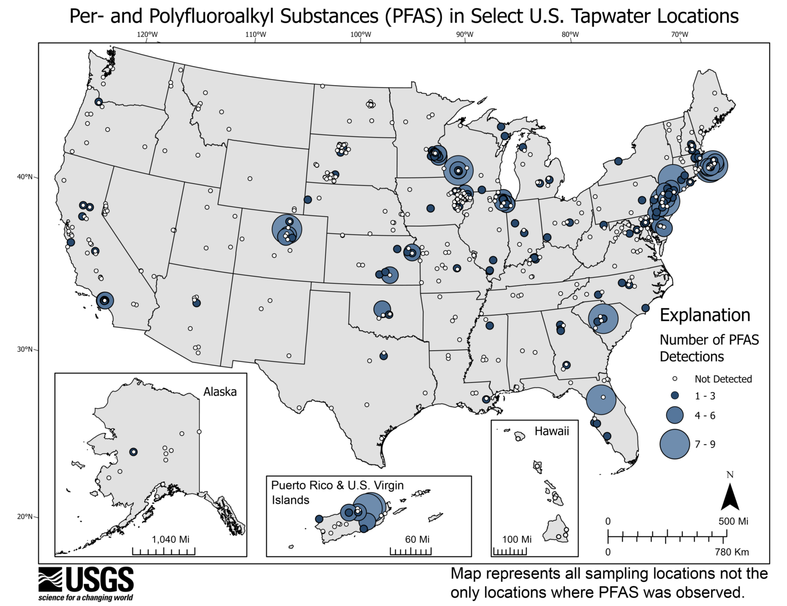 USGS Study Detects PFAS Contamination in 45% of Tap Water – The Update ...